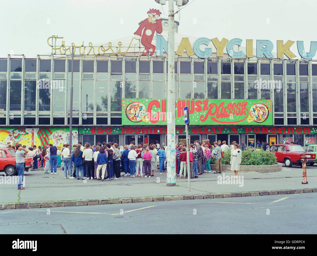 Circus at Budapest, 1970s Stock Photo - Alamy