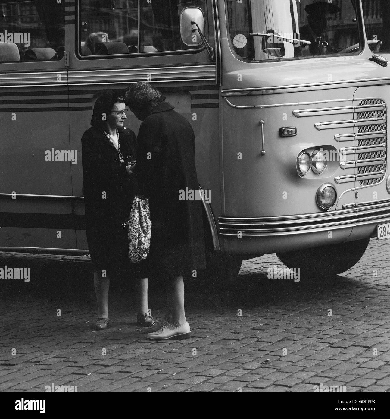 Women in Brussels, 1965 Stock Photo - Alamy