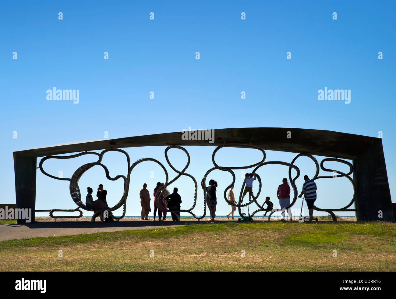 The longest bench hi-res stock photography and images - Alamy