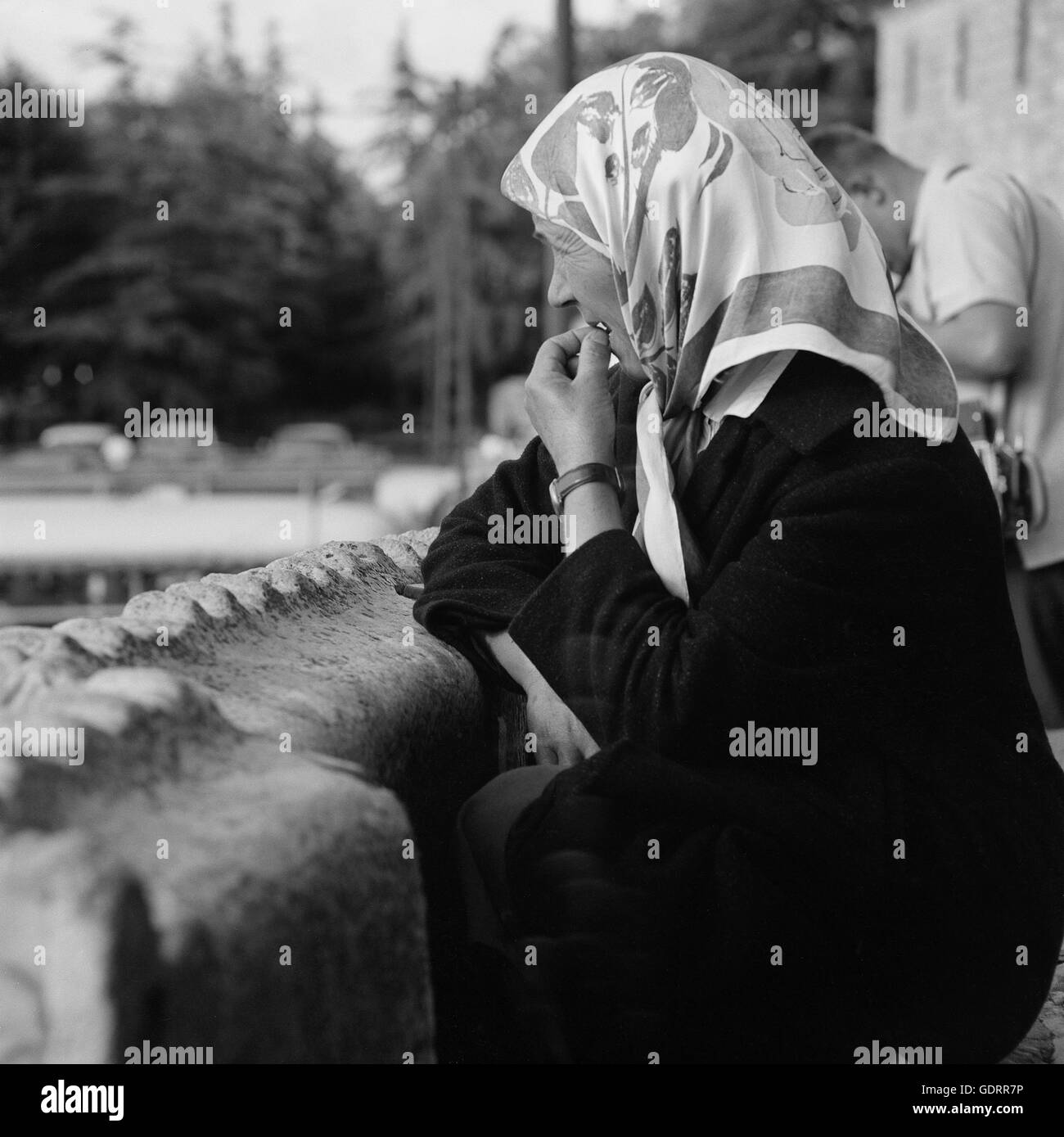 Woman in Istanbul, 1965 Stock Photo - Alamy