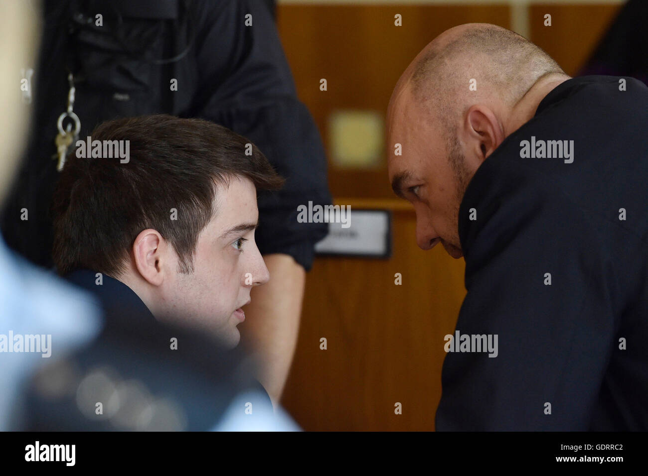 Brno, Czech Republic. 20th July, 2016. U.S. citizen Kevin Dahlgren ...