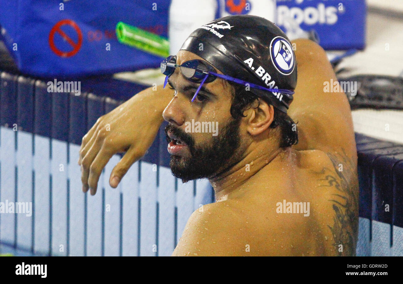 Paralympic Swimming sport athletes who will represent Brazil, training ...