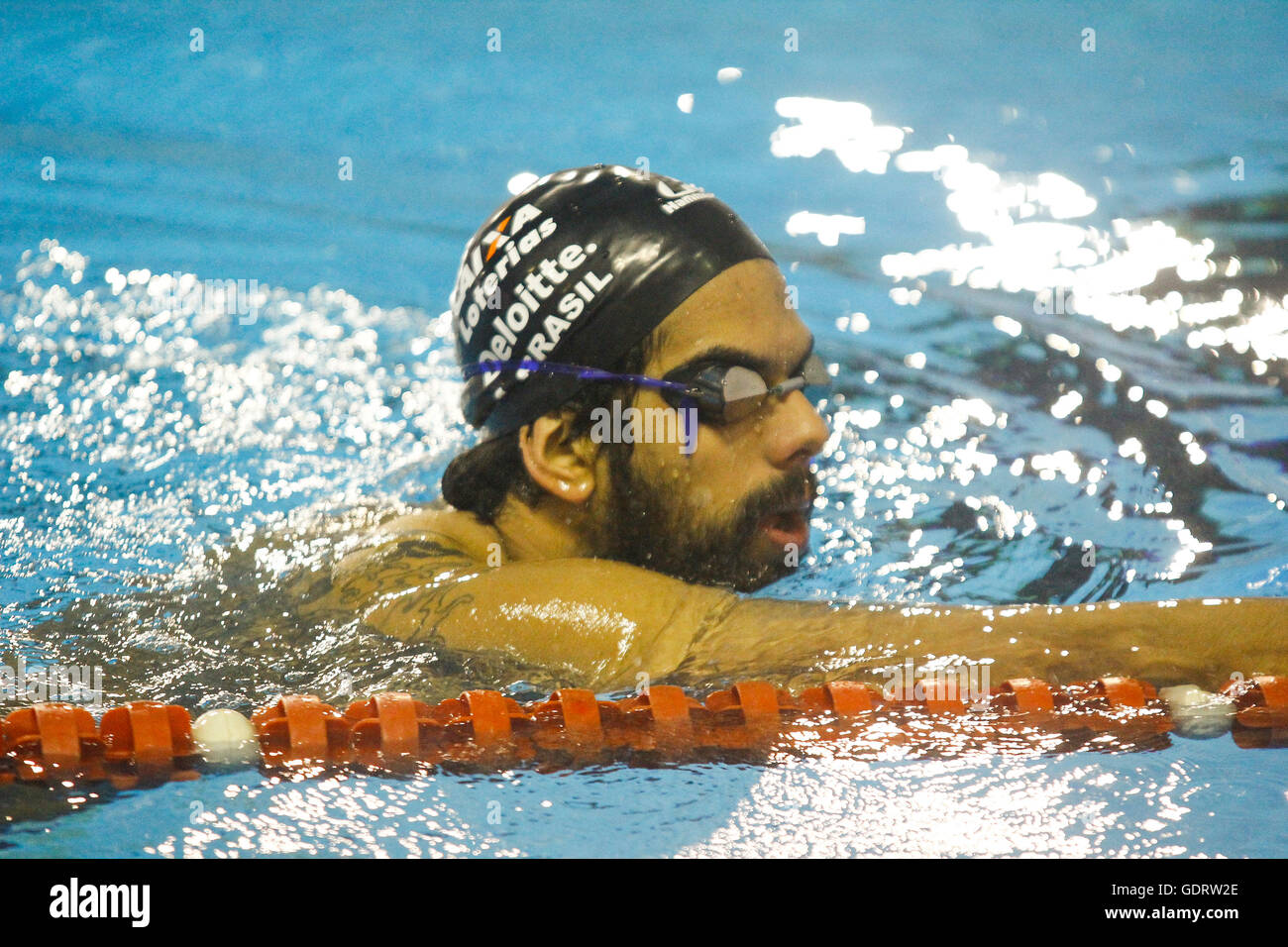 Paralympic Swimming sport athletes who will represent Brazil, training ...