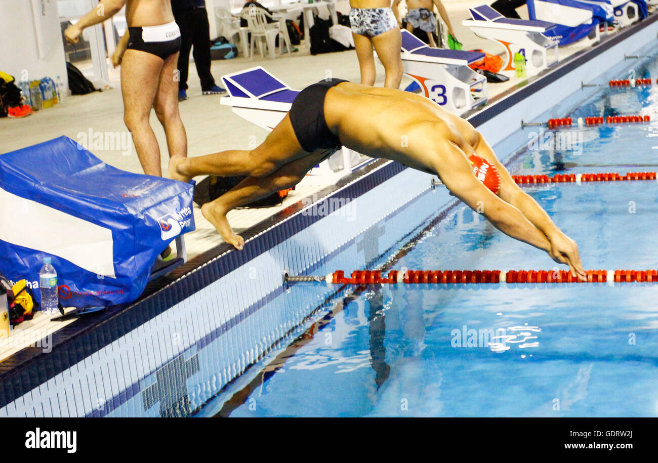 Paralympic Swimming sport athletes who will represent Brazil, training ...