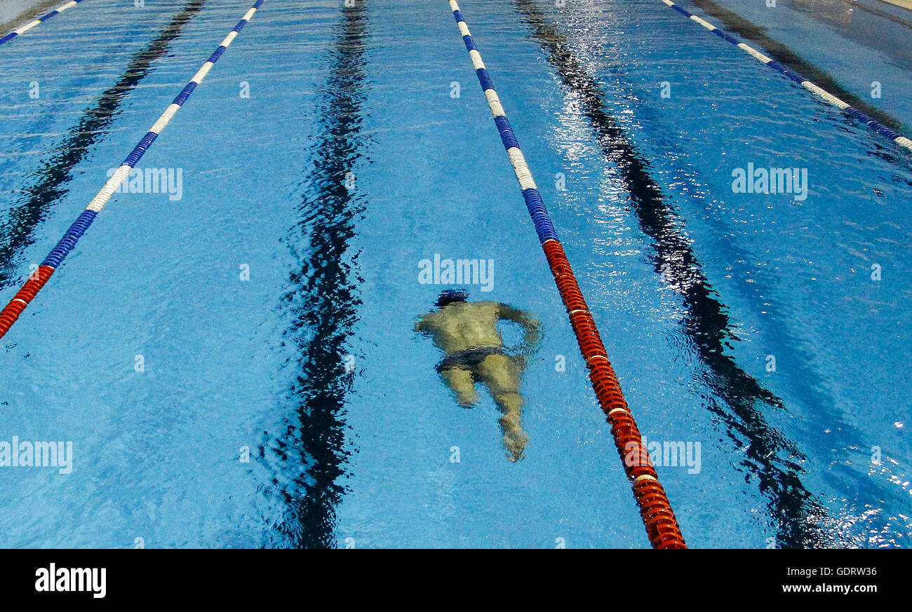 Paralympic Swimming sport athletes who will represent Brazil, training ...