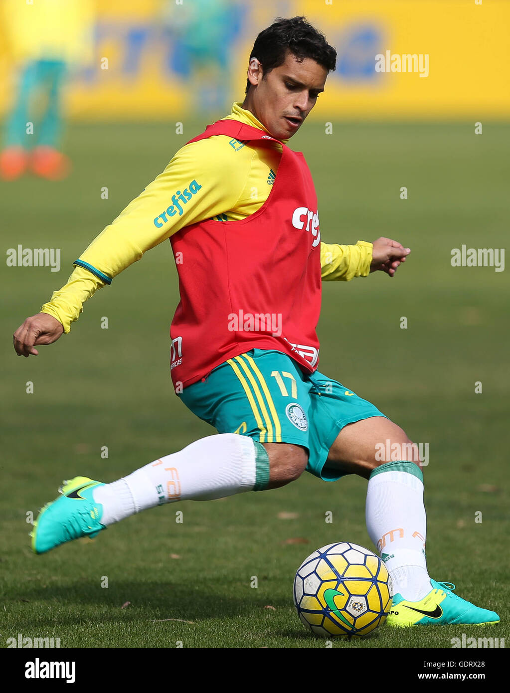 Jean player, SE Palmeiras, during training, the Football Academy Stock ...