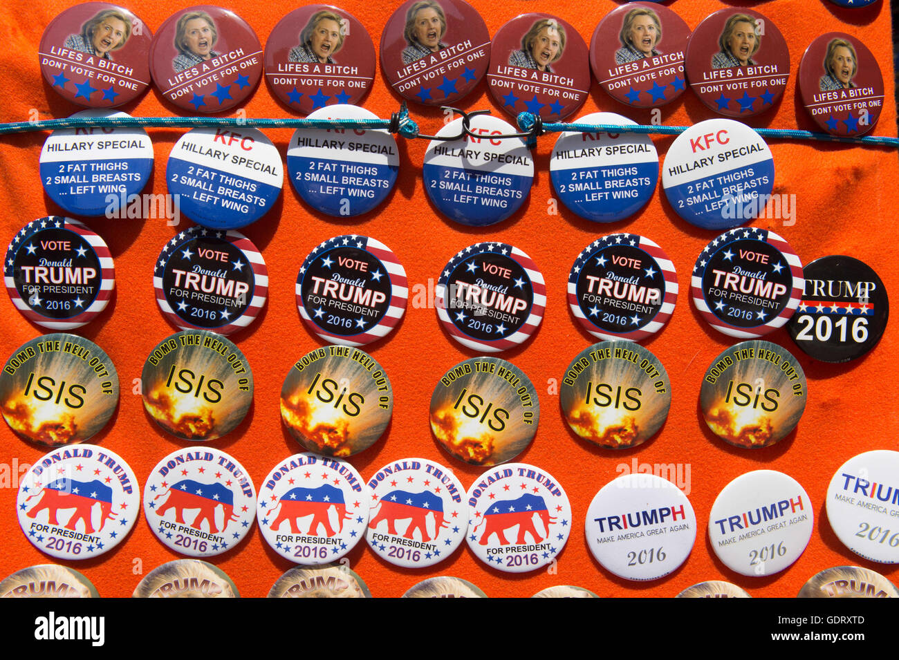 Campaign pins hi-res stock photography and images - Alamy