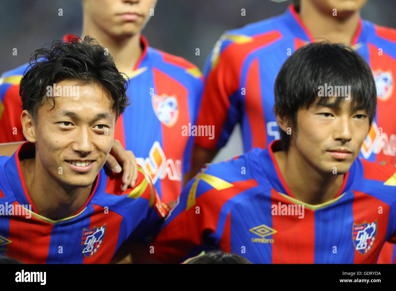 Tokyo, Japan. 17th July, 2016. (L-R) Sei Muroya, Shoya Nakajima (FC ...