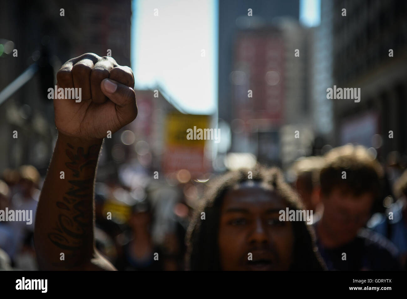 Angry protester hi-res stock photography and images - Alamy