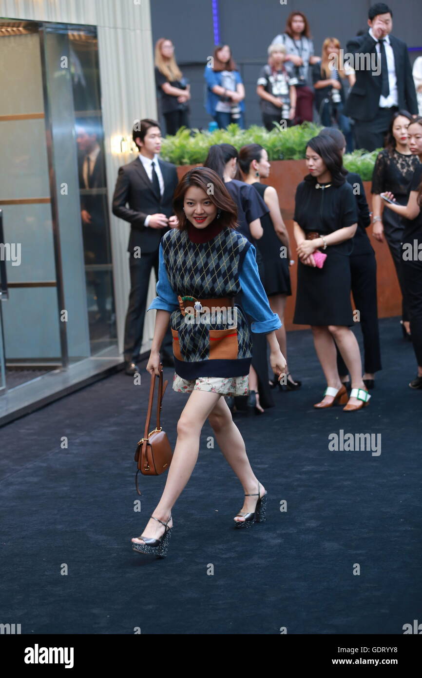 Seoul, Korea. 20th July, 2016. Girl's generation Tiffany, Han Hyo-joo ...