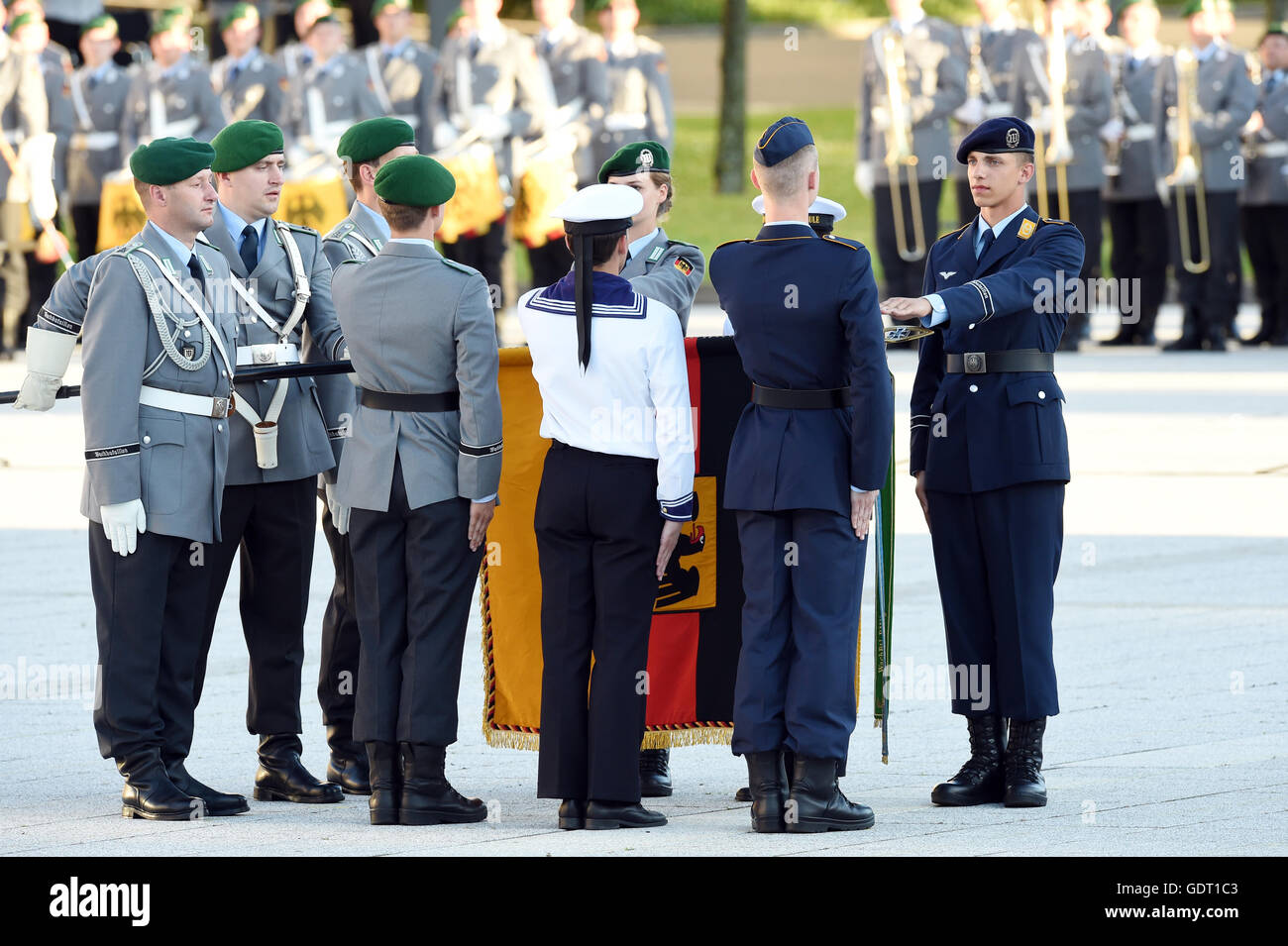 German Soldiers Are Sworn Adolf Hitler High Resolution Stock ...