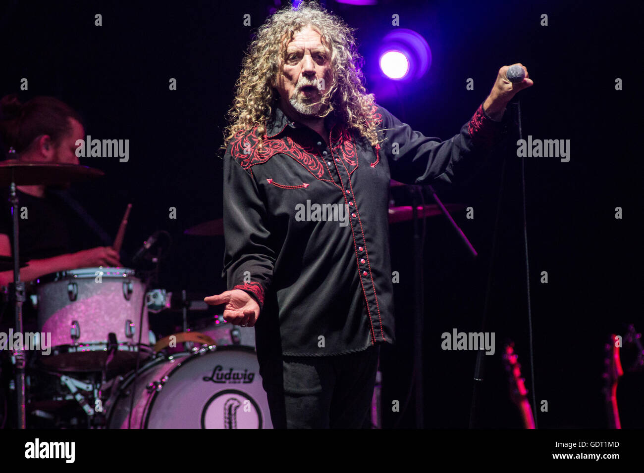 Milan, Italy. 20th July, 2016. The English singer-songwriter ROBERT ...