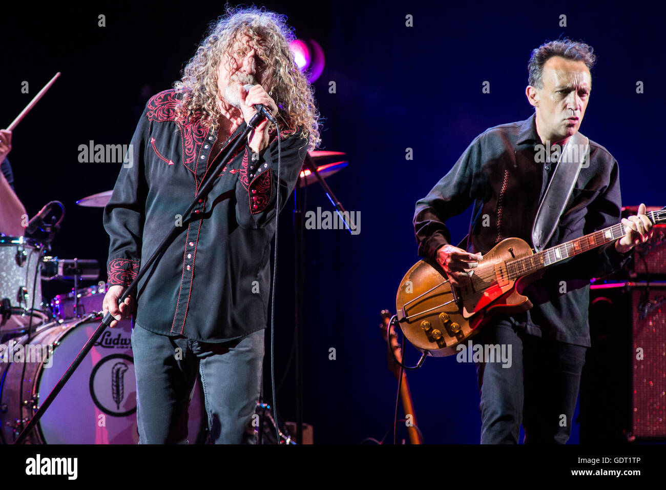 Milan, Italy. 20th July, 2016. The English singer-songwriter ROBERT ...