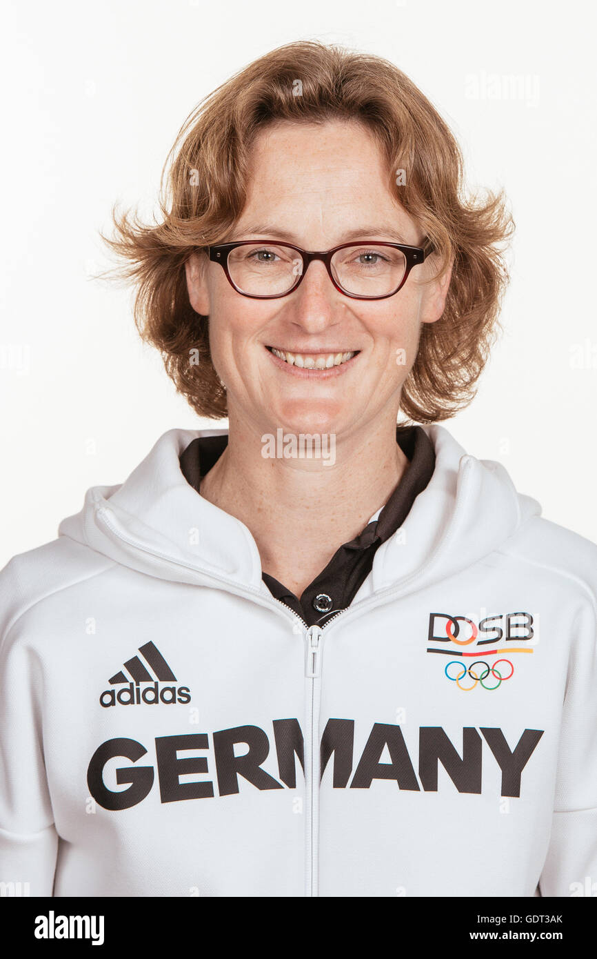 Nadine poses photocall during preparations hi-res stock photography and ...
