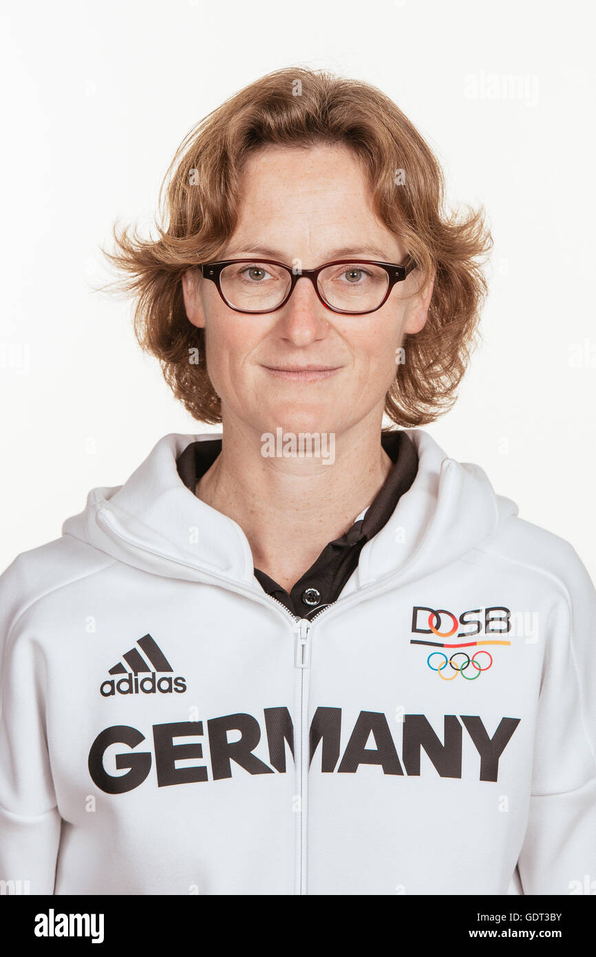 Nadine poses photocall during preparations hi-res stock photography and ...