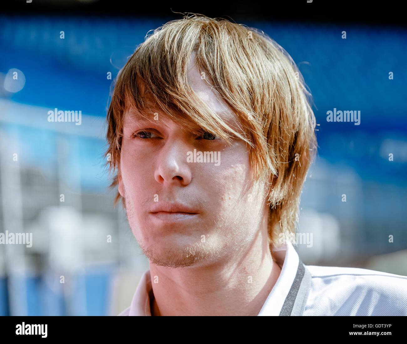 Hamburg, Germany. 21st July, 2016. Footballer Alen Halilovic poses ...