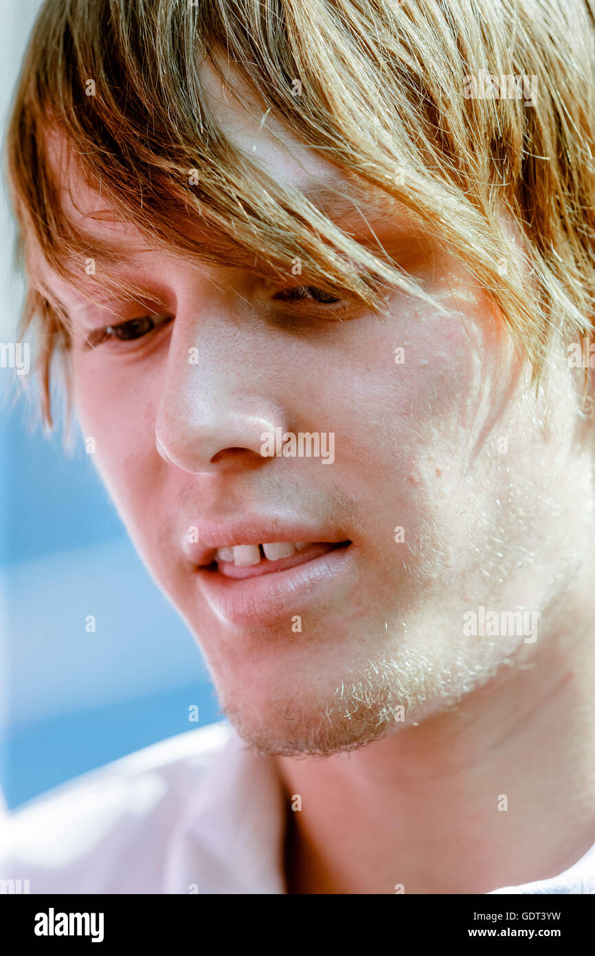 Hamburg, Germany. 21st July, 2016. Footballer Alen Halilovic poses ...