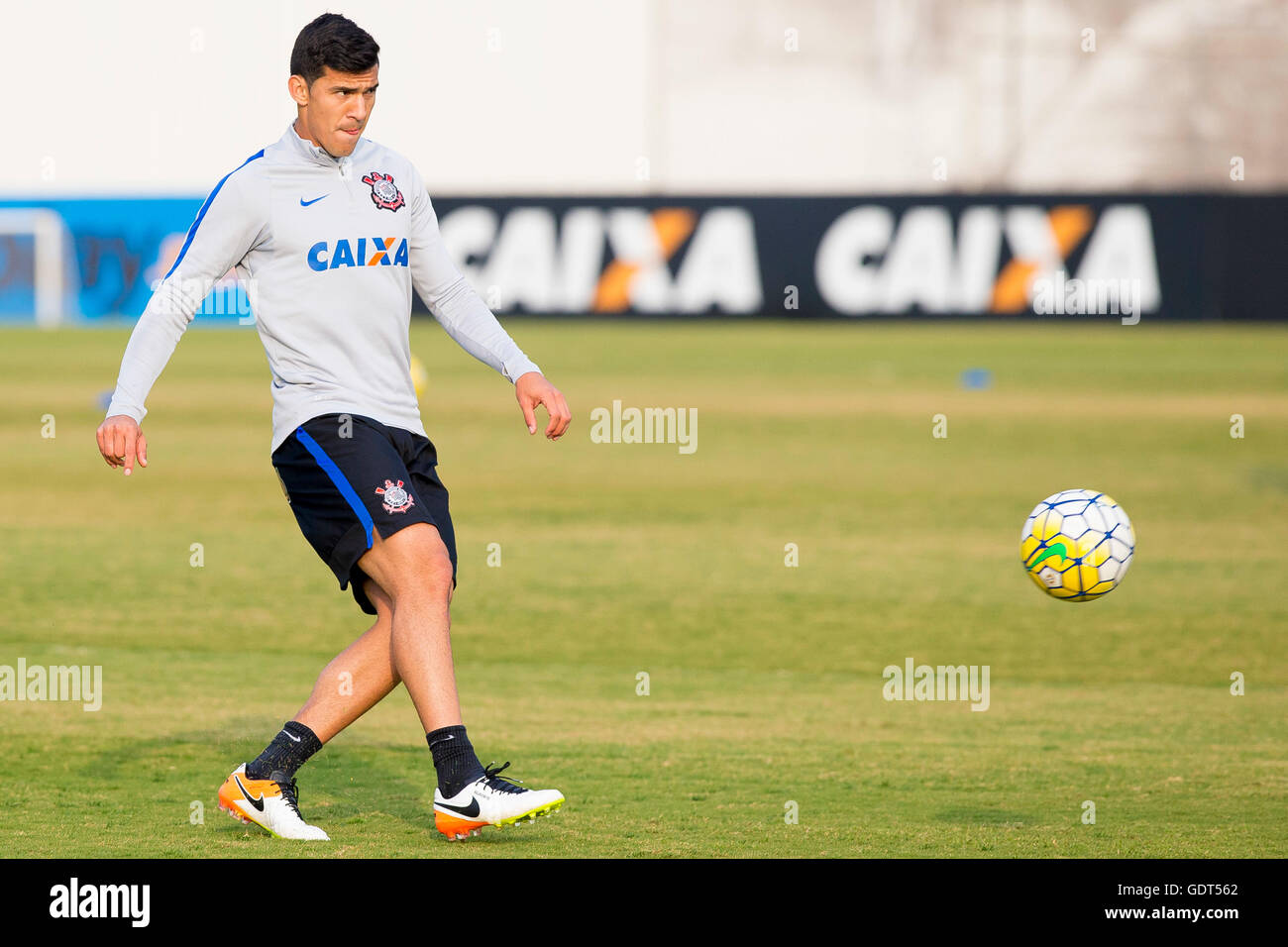 Sao Paulo, Brazil. 21st July, 2016. Balbuena during Corinthians ...