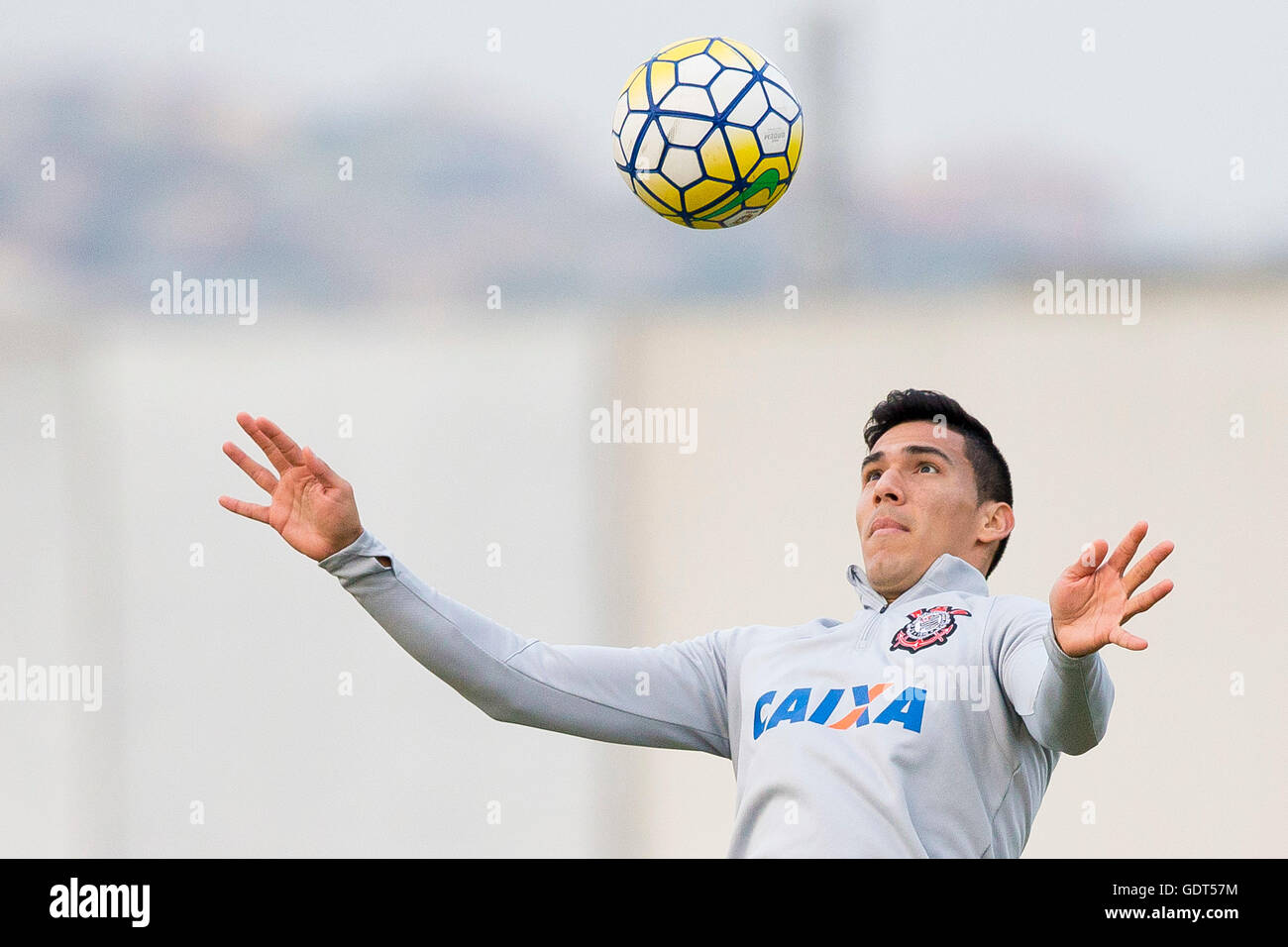 Sao Paulo, Brazil. 21st July, 2016. Balbuena during Corinthians ...