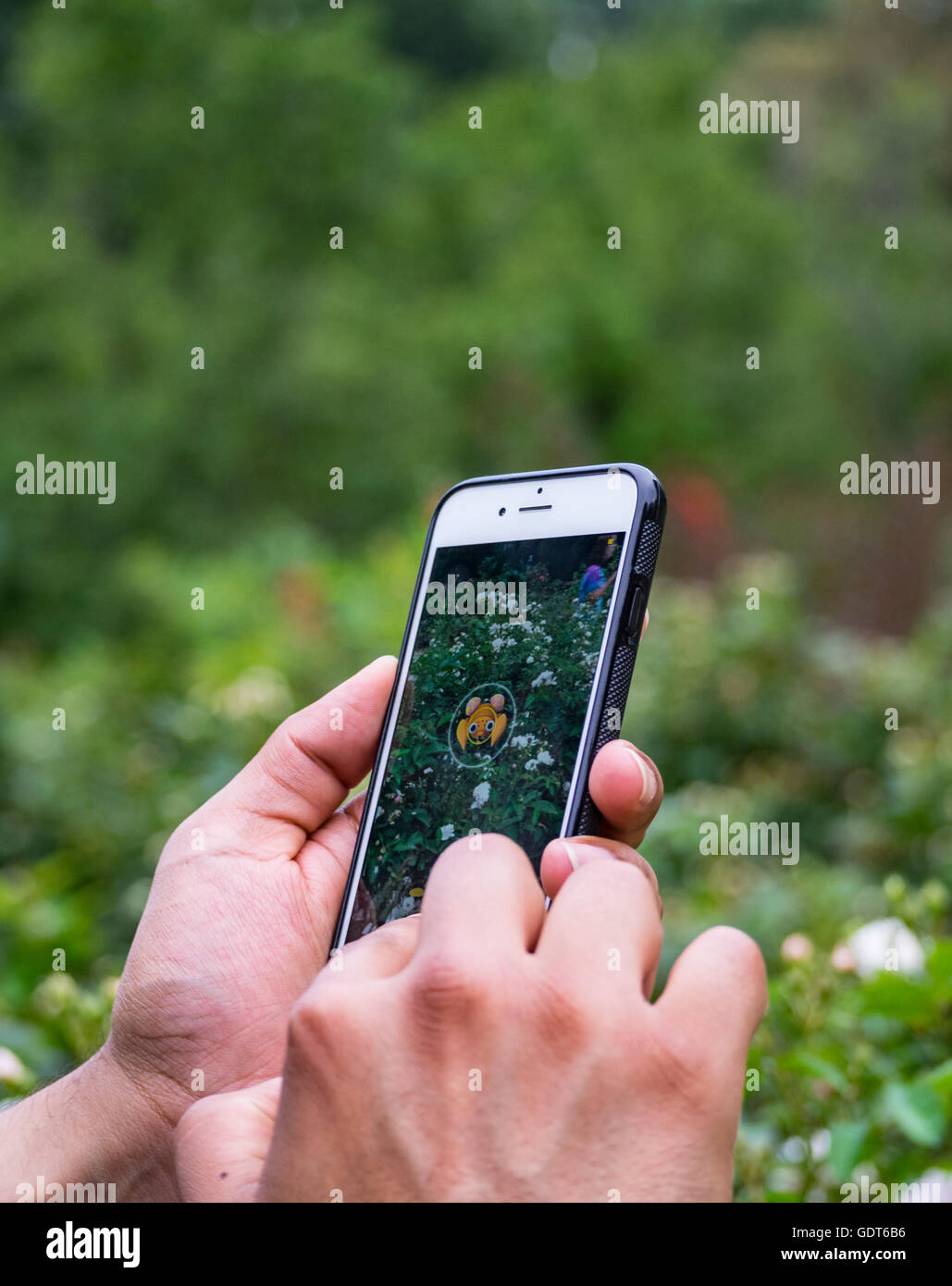 Location based augmented reality mobile gaming game pokemon go hi-res ...