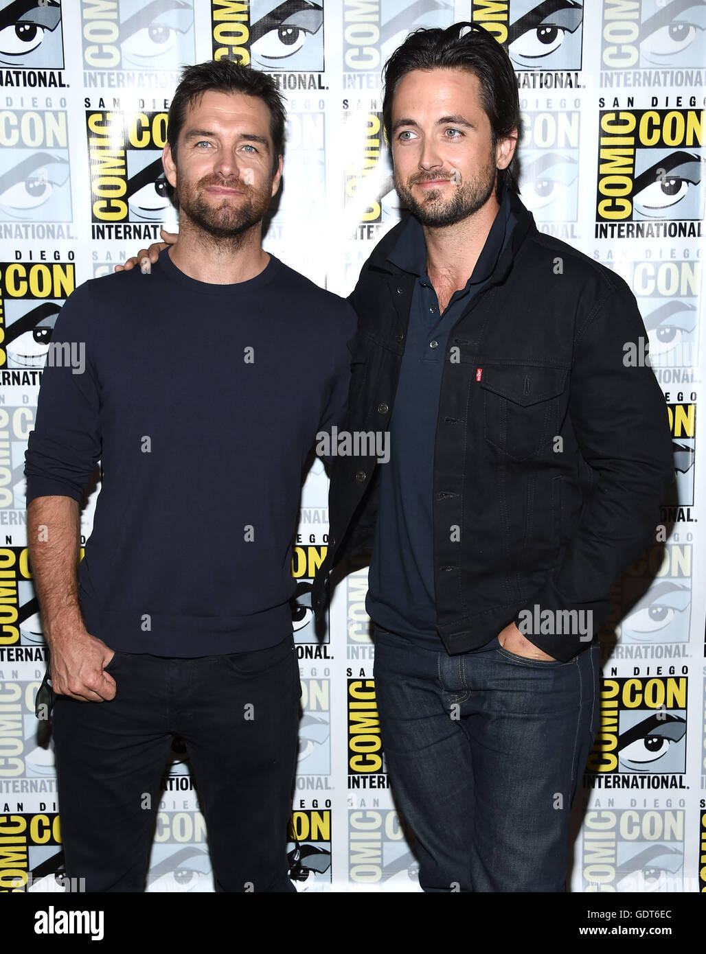San Diego, California, USA. 21st July, 2016. Antony Starr & Justin ...