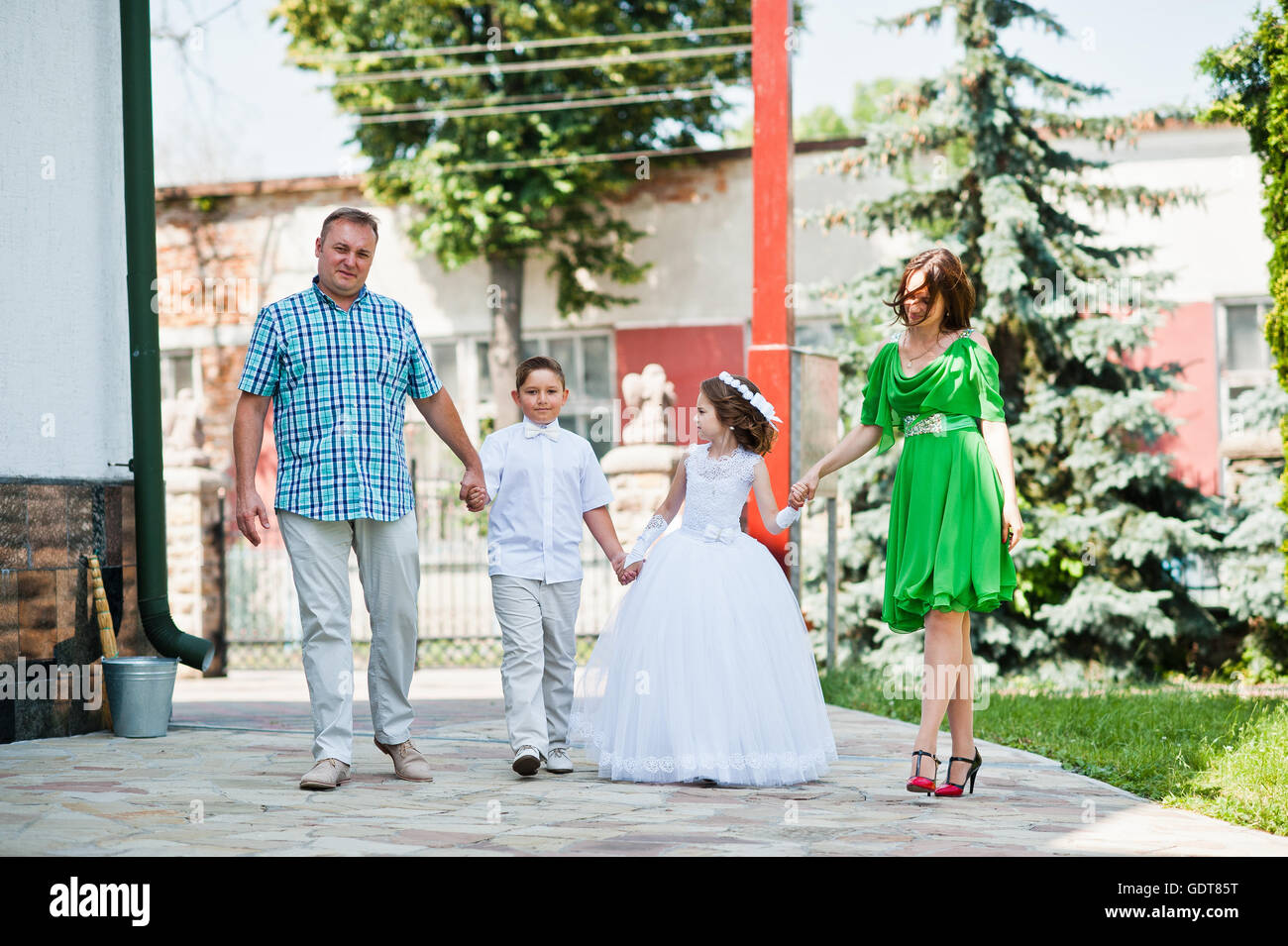 First Communion Family Pictures