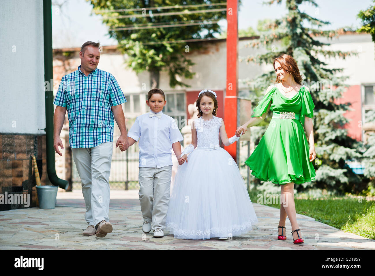 First Communion Family Pictures