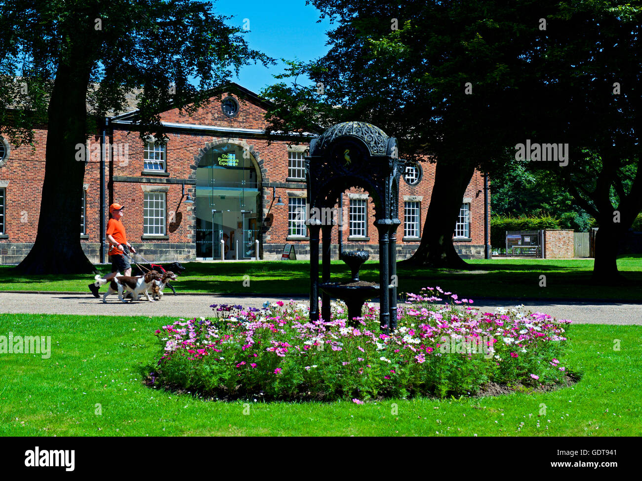 The café at Astley Hall, near Chorley, Lancashire, England UK Stock ...