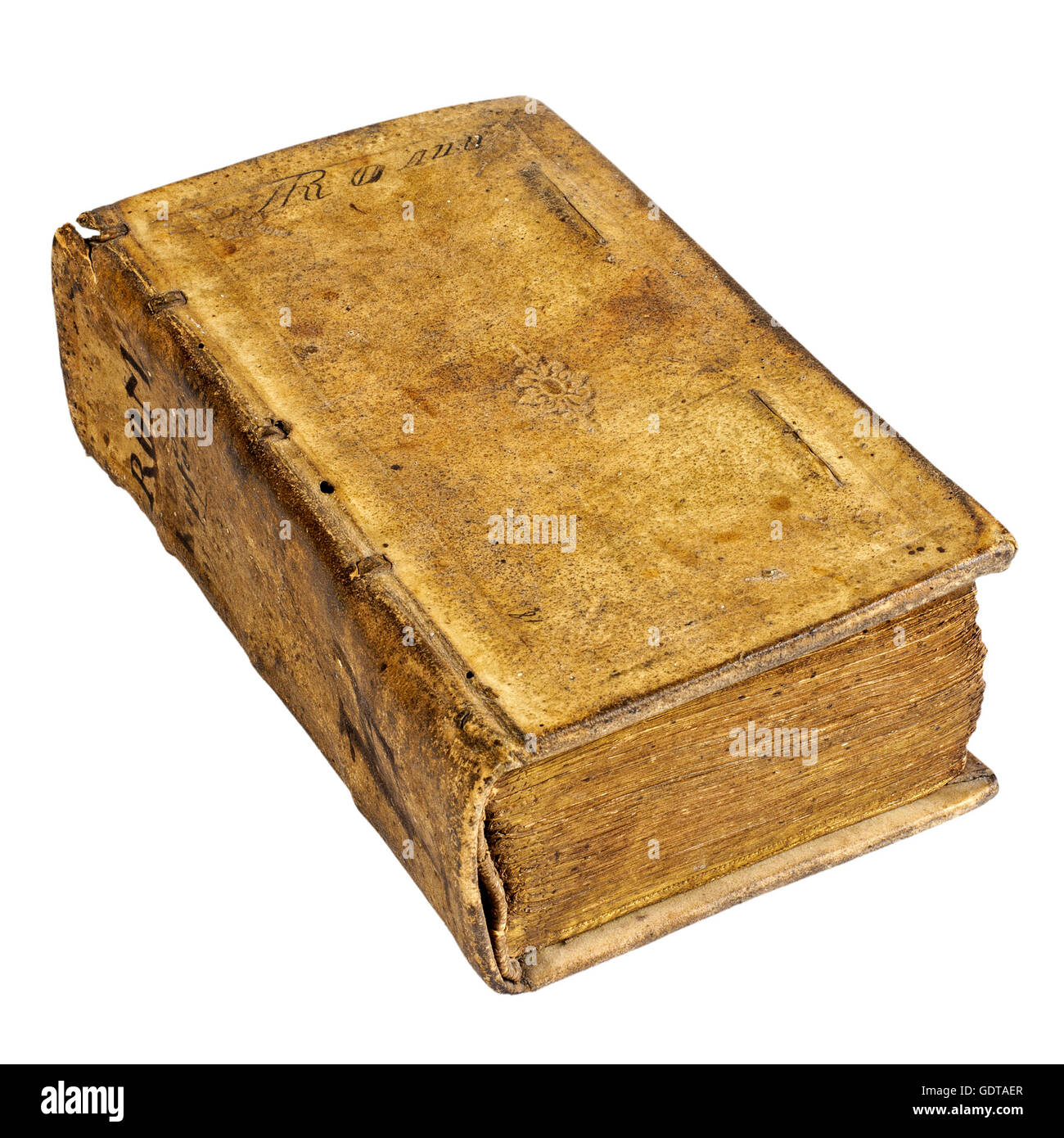 Worn Leather Book High Resolution Stock Photography and Images - Alamy