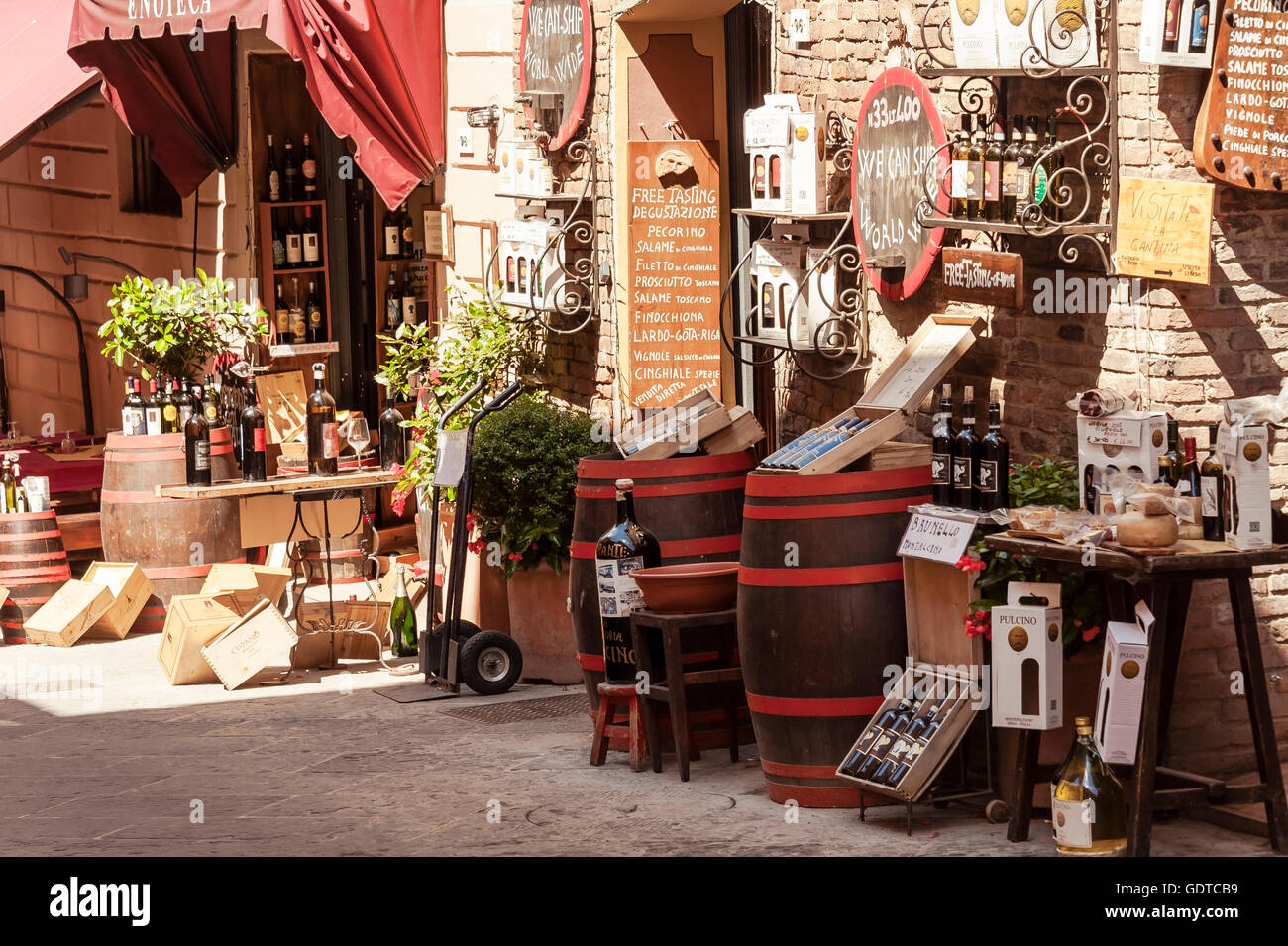 Shopping In Tuscany Italy