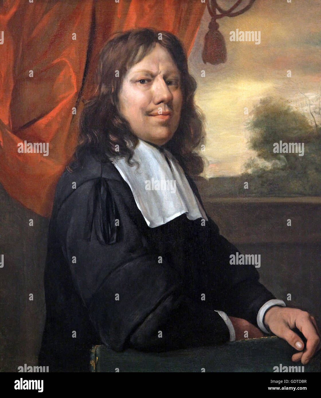 Jan Steen 1625-1679 Self portrait of Jan Havincksz Steen 1670 Stock ...
