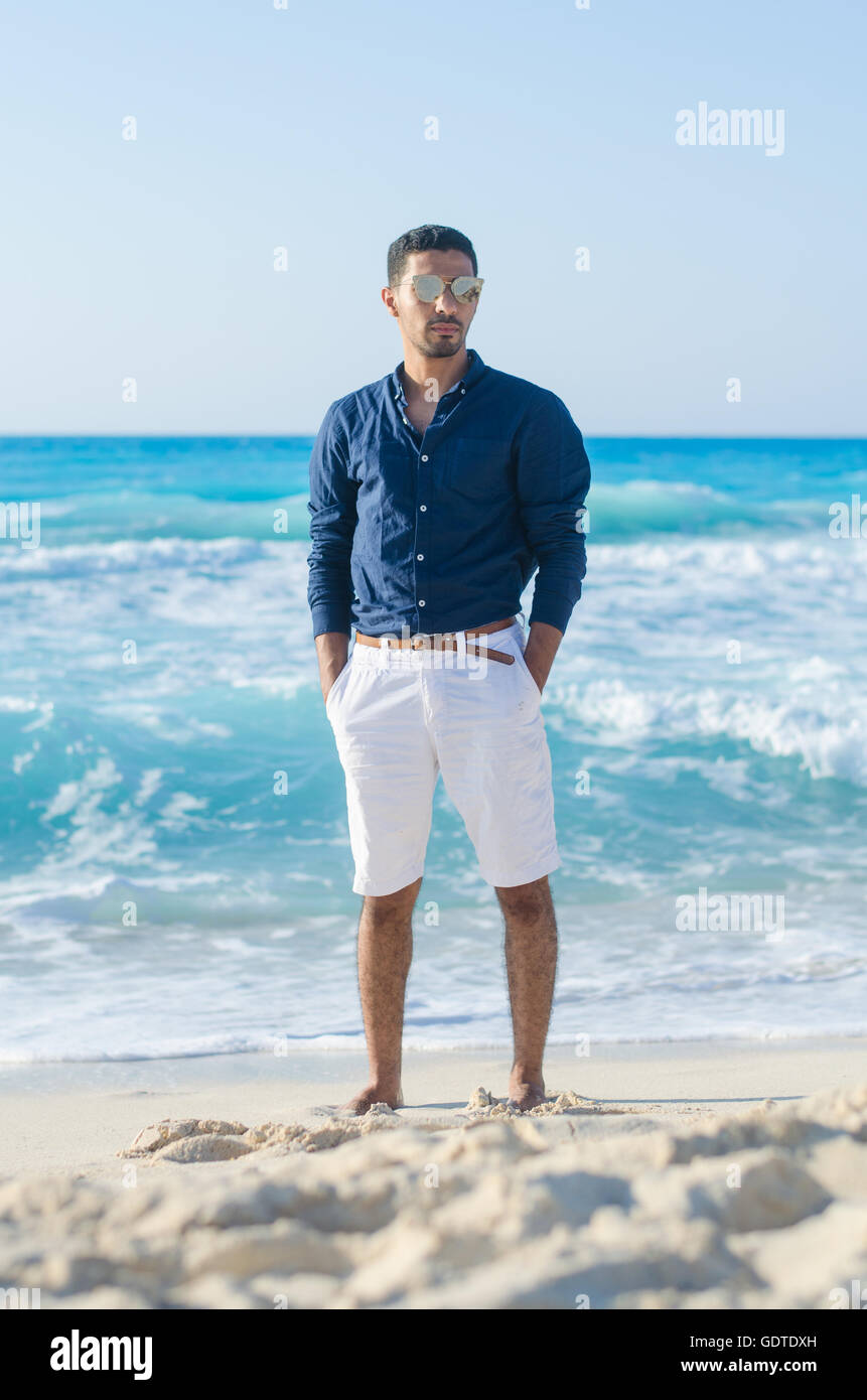 handsome man at the sea Stock Photo - Alamy