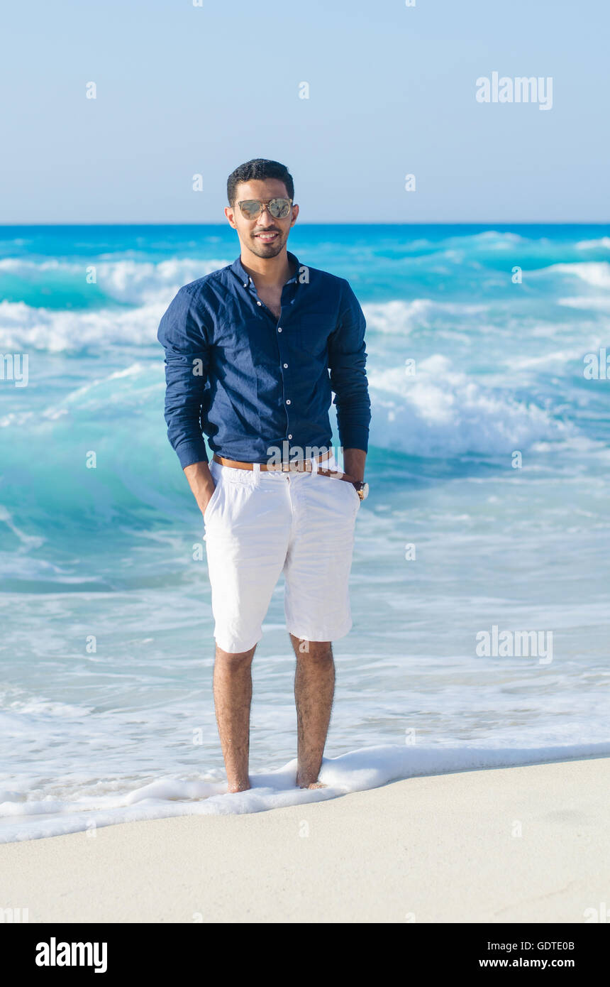 handsome man at the sea Stock Photo - Alamy