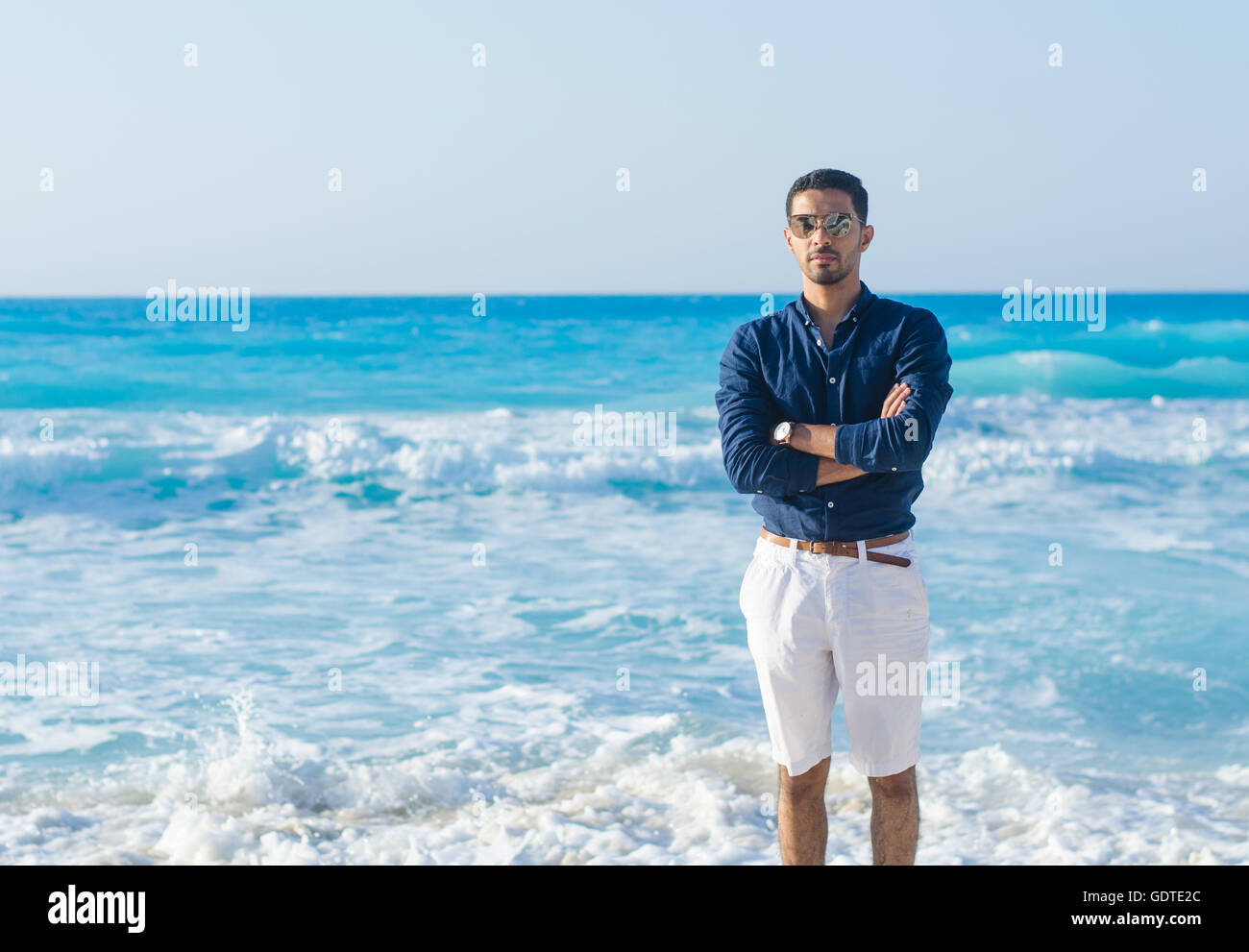 handsome man at the sea Stock Photo - Alamy