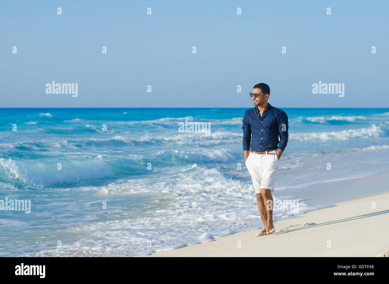 handsome man at the sea Stock Photo - Alamy