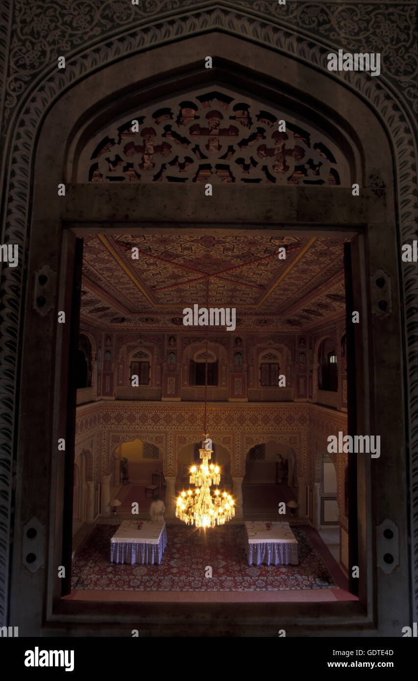 Samode palace hi-res stock photography and images - Alamy