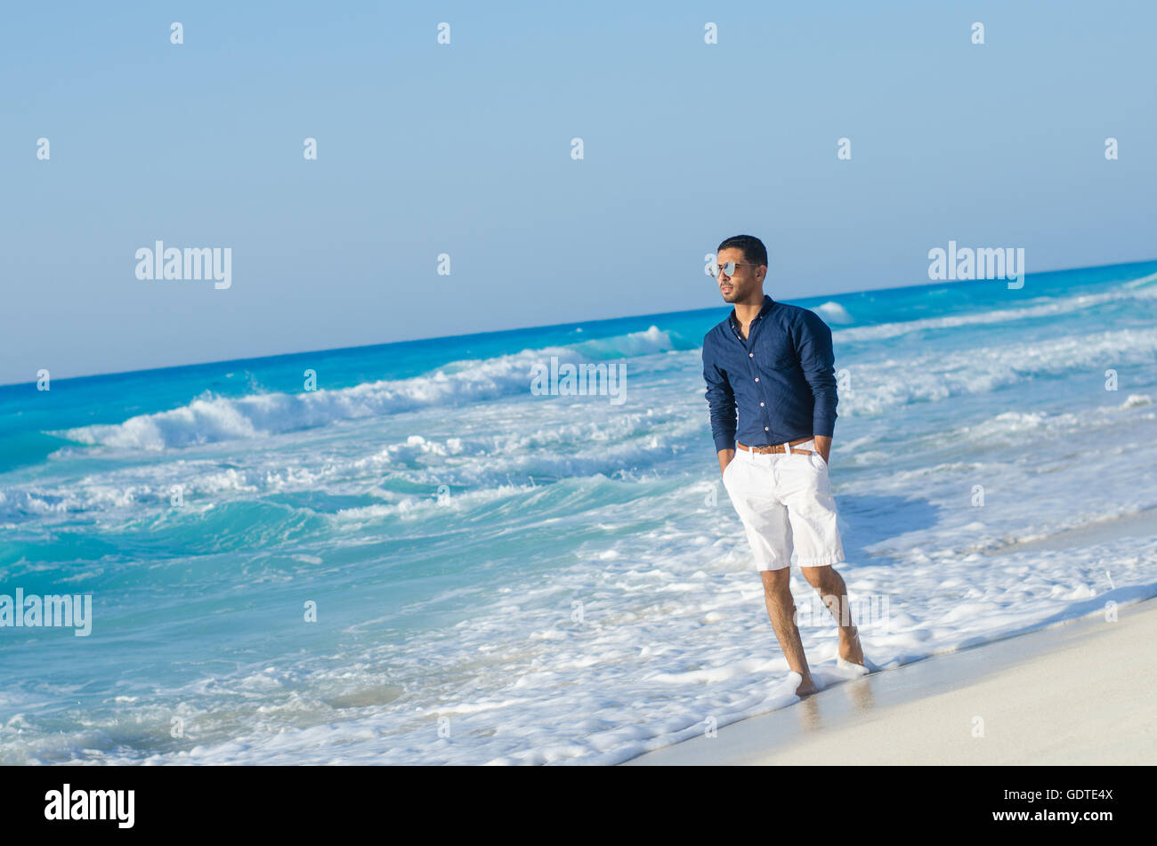 handsome man at the sea Stock Photo - Alamy