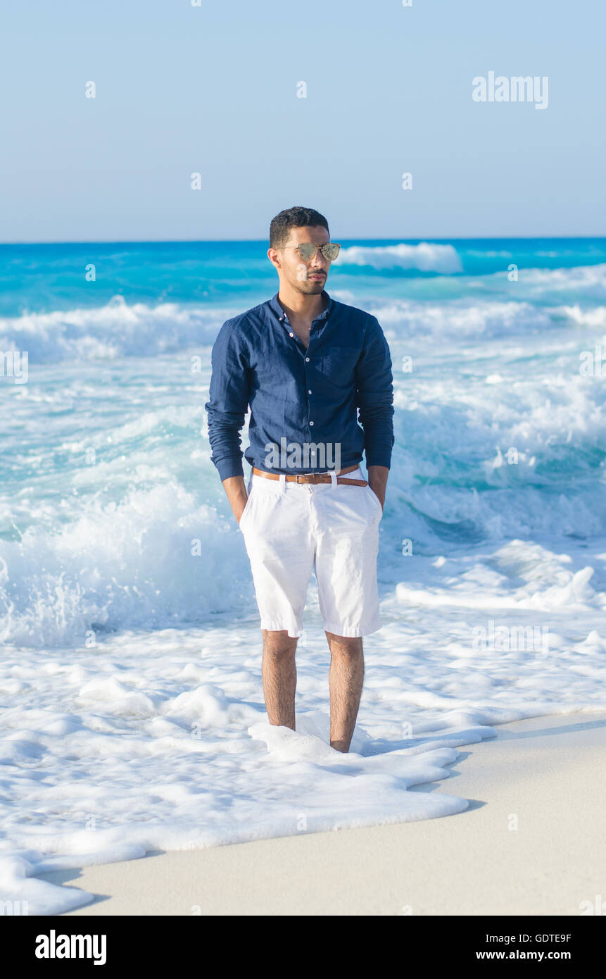 handsome man at the sea Stock Photo - Alamy