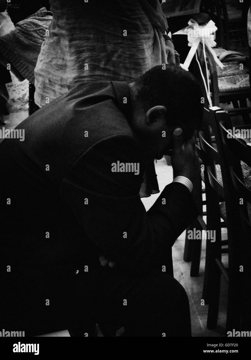 Take your head Black and White Stock Photos & Images - Alamy