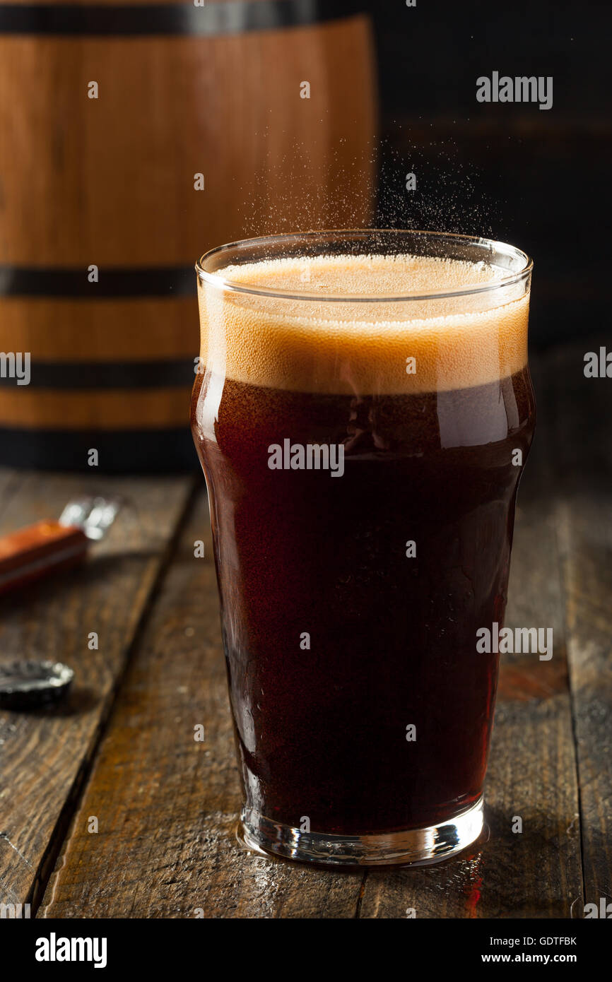 Refreshing Cold Alcoholic Hard Root Beer Ready to Drink Stock Photo - Alamy