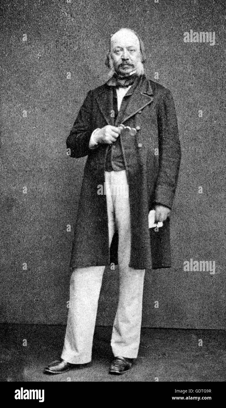 EDWIN CHADWICK 1800-1890) English social reformer about 1860. Photo ...