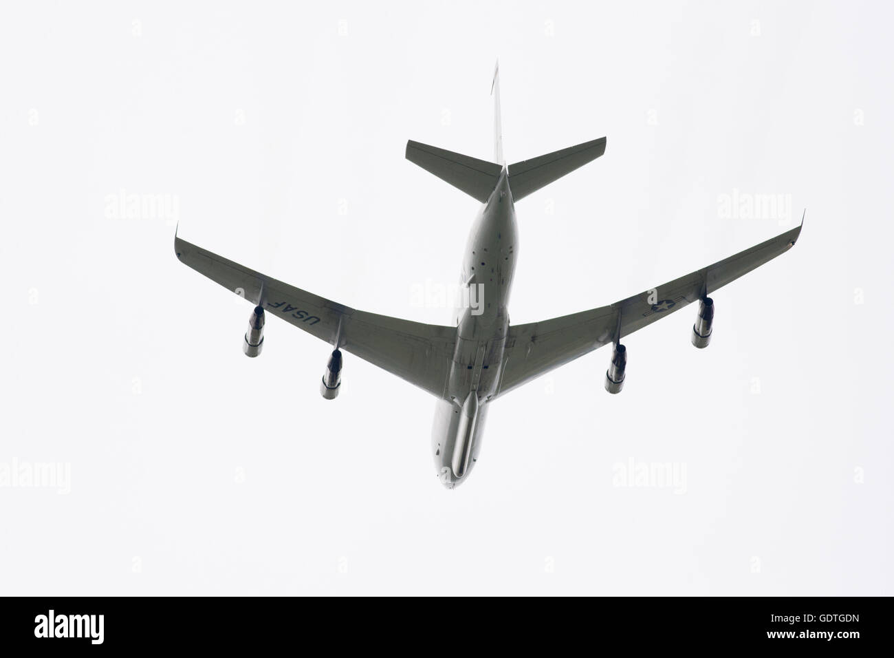 E-8 Jstars USAF aircraft Stock Photo - Alamy