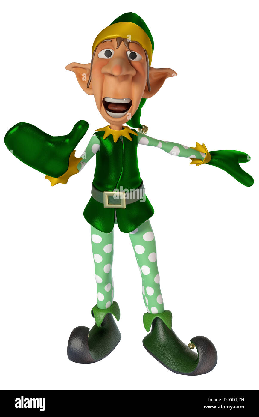 Elf help Cut Out Stock Images & Pictures - Alamy