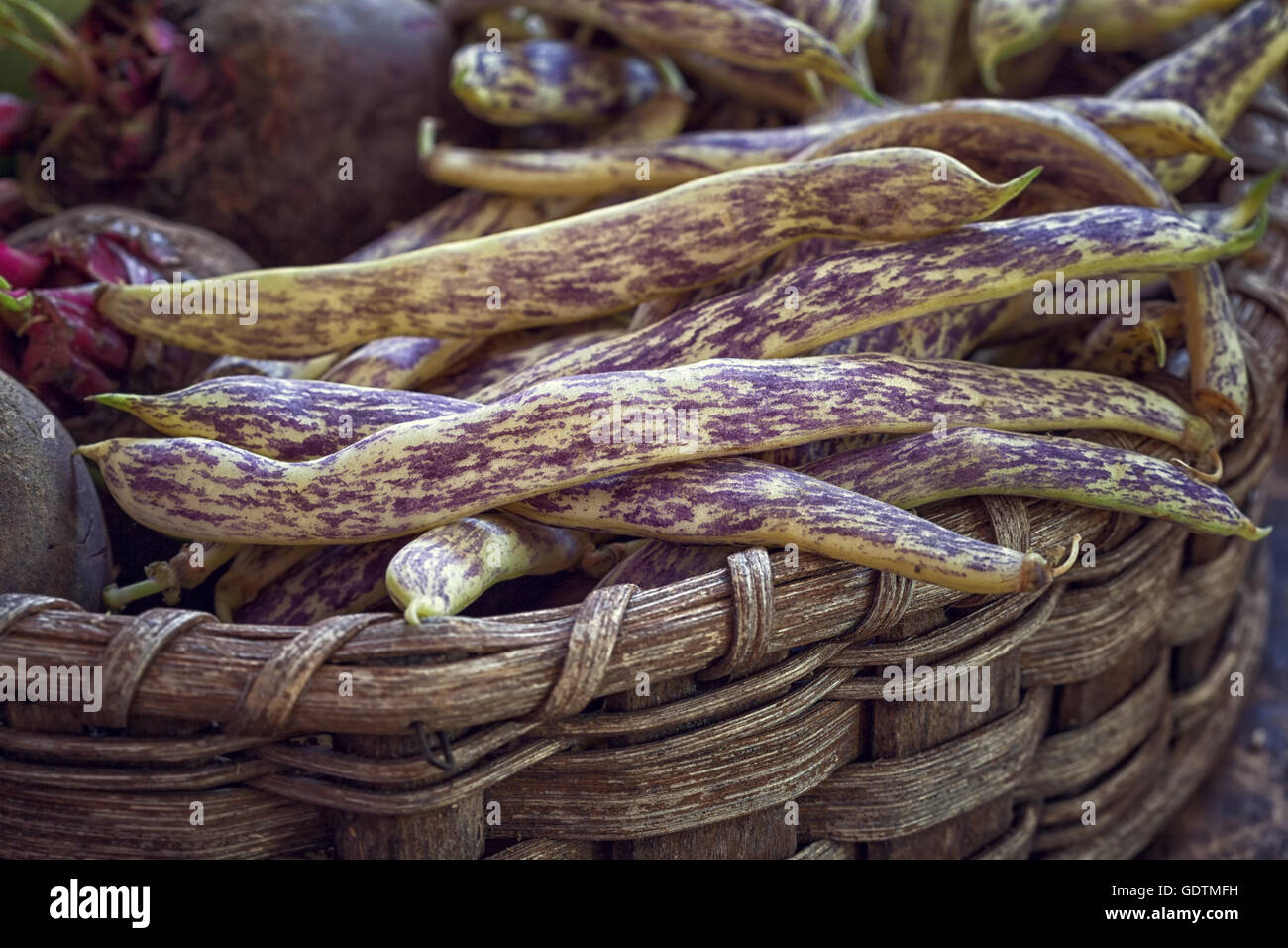 fresh green string beans Stock Photo - Alamy