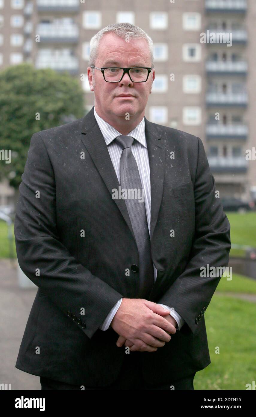 Police Scotland's Detective Chief Inspector Keith Hardie after he spoke ...