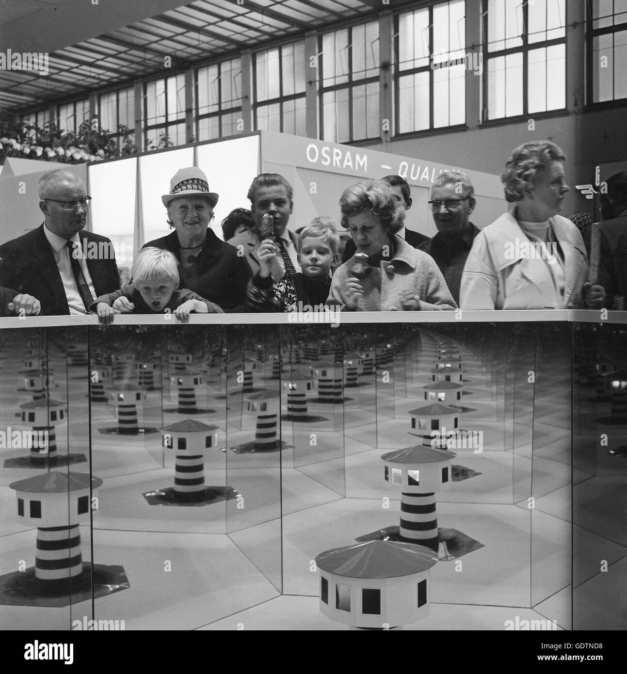 German Industrial exhibition in Berlin, 1964 Stock Photo - Alamy