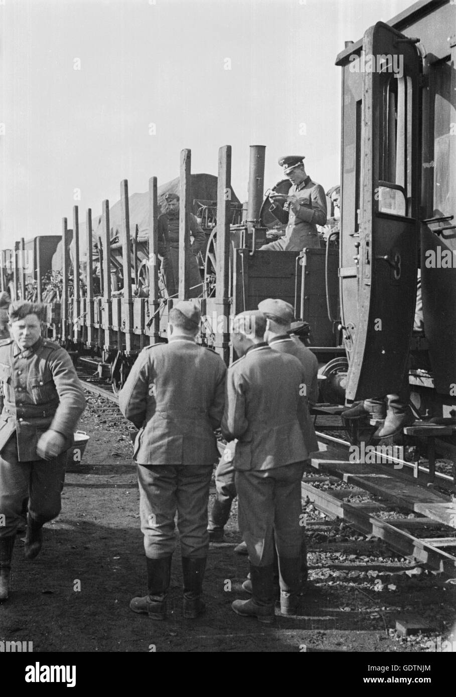 German troop transport hi-res stock photography and images - Alamy