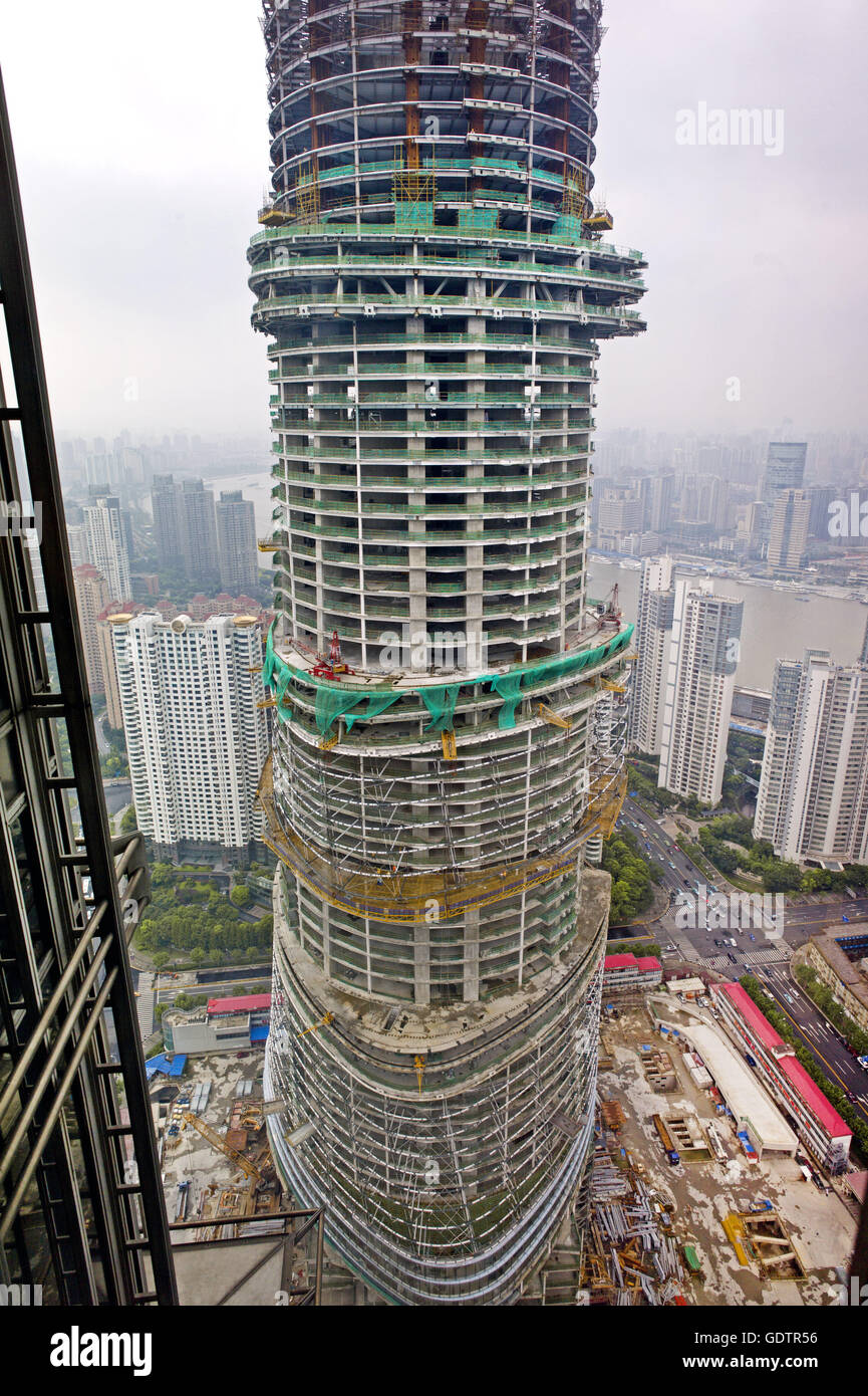Shanghai building construction hi-res stock photography and images - Alamy