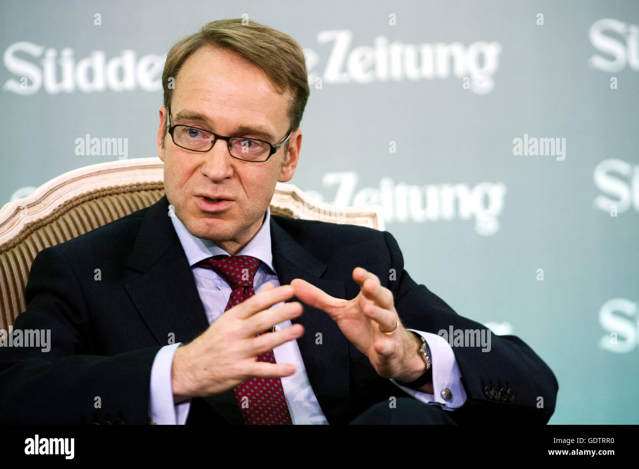 President Of The German Central Bank Weidmann High Resolution Stock ...