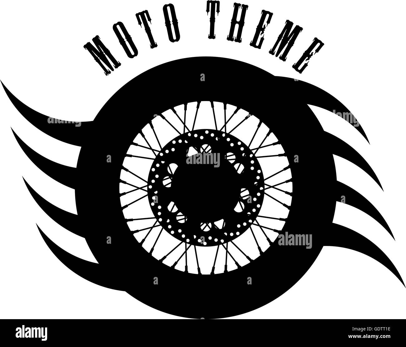 Moto logo car logo vector Black and White Stock Photos & Images - Alamy